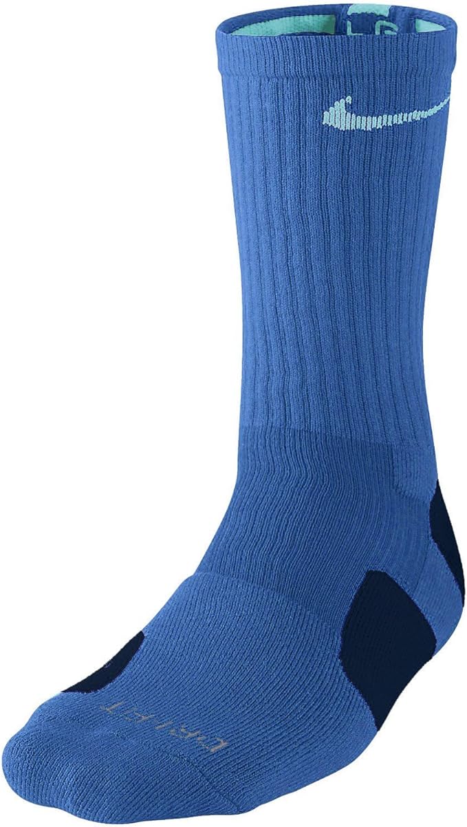 Amazon.com: NIKE,MENS,BLUE/TEAL,CREW SOCK (XL): Clothing