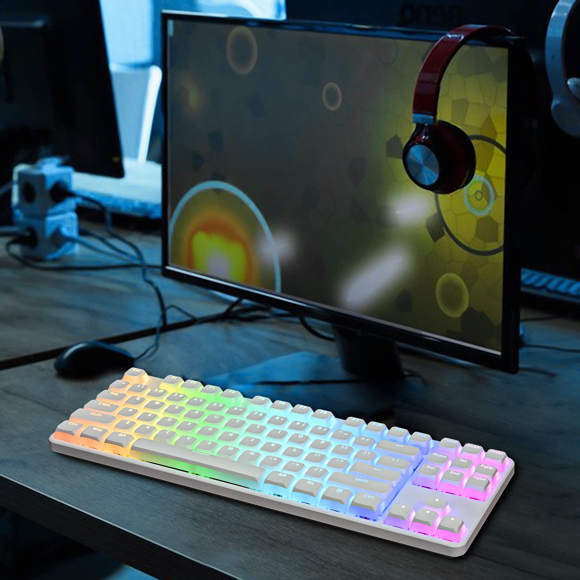 Mua surmen Pudding Keycaps PBT Double Shot Keycaps XDA Profile for ...