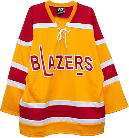 K-1 Sportswear Philadelphia Blazers Yellow Vintage WHA Hockey Jersey ...