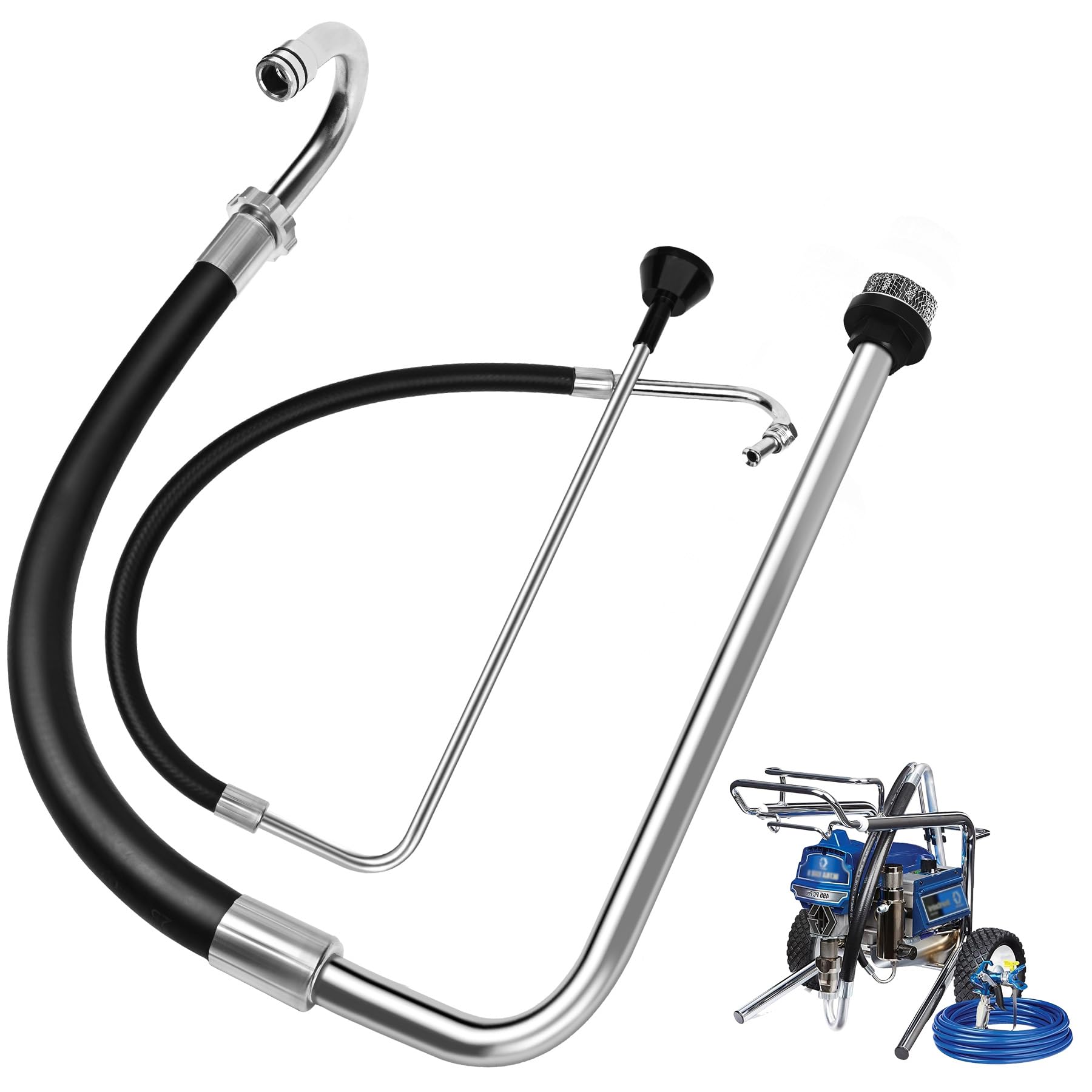 2025 New Stainless Steel Suction Hose And Reflux Line Sets,Compatible ...