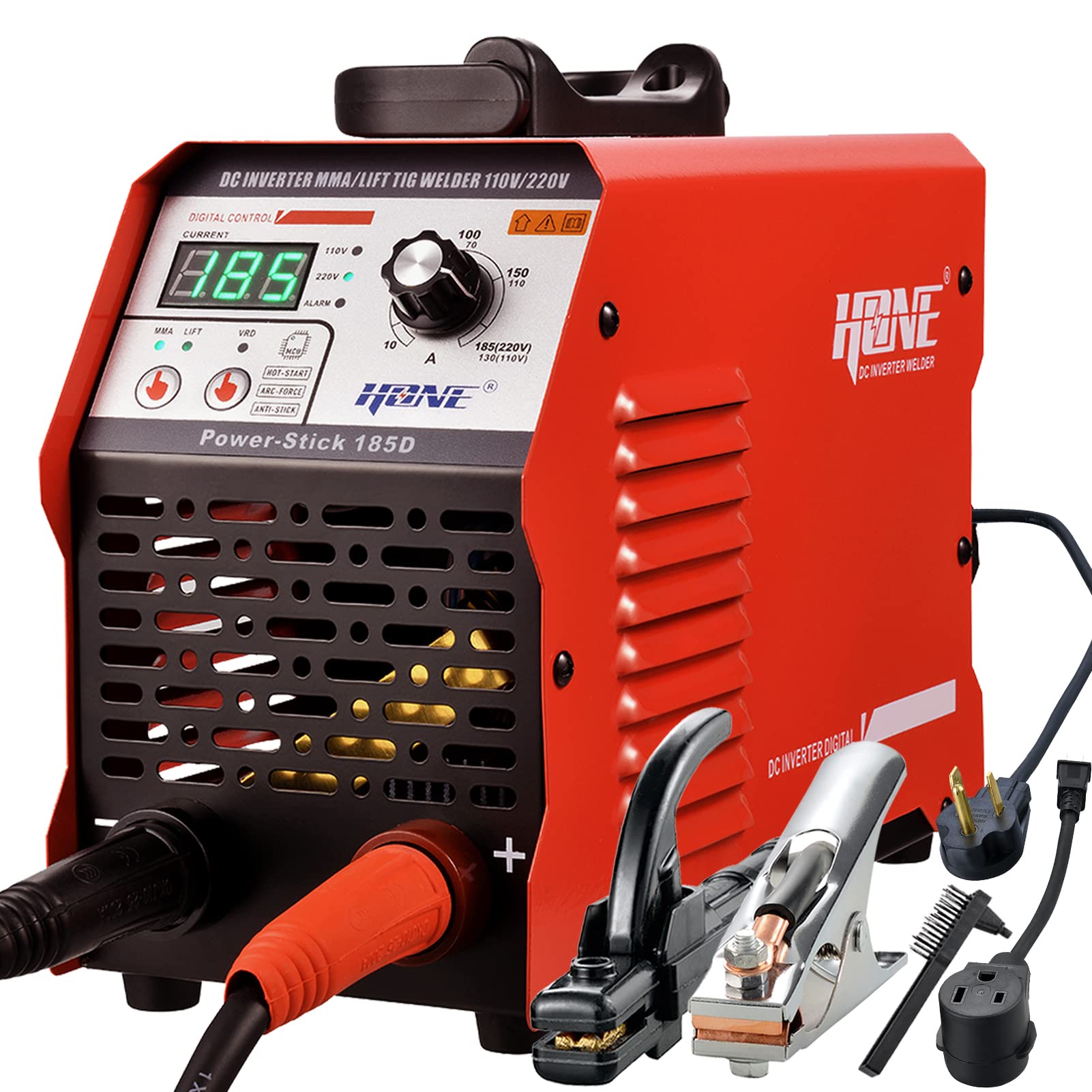 Mua HONE ARC Welder, Actual 185Amp 110V/220V Stick Welder with Lift Tig ...