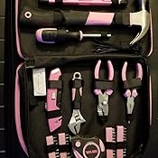 WorkPro 103-Piece Pink Ladies Tool Kit – Women’s Hand Tool Set with ...