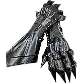 Amazon.com: Medieval Gloves Gauntlet Black Metal Armor Gauntlets Gothic ...
