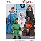 Amazon.com: Simplicity 8766 Girl's Halloween Costume Sewing Pattern, 4 ...