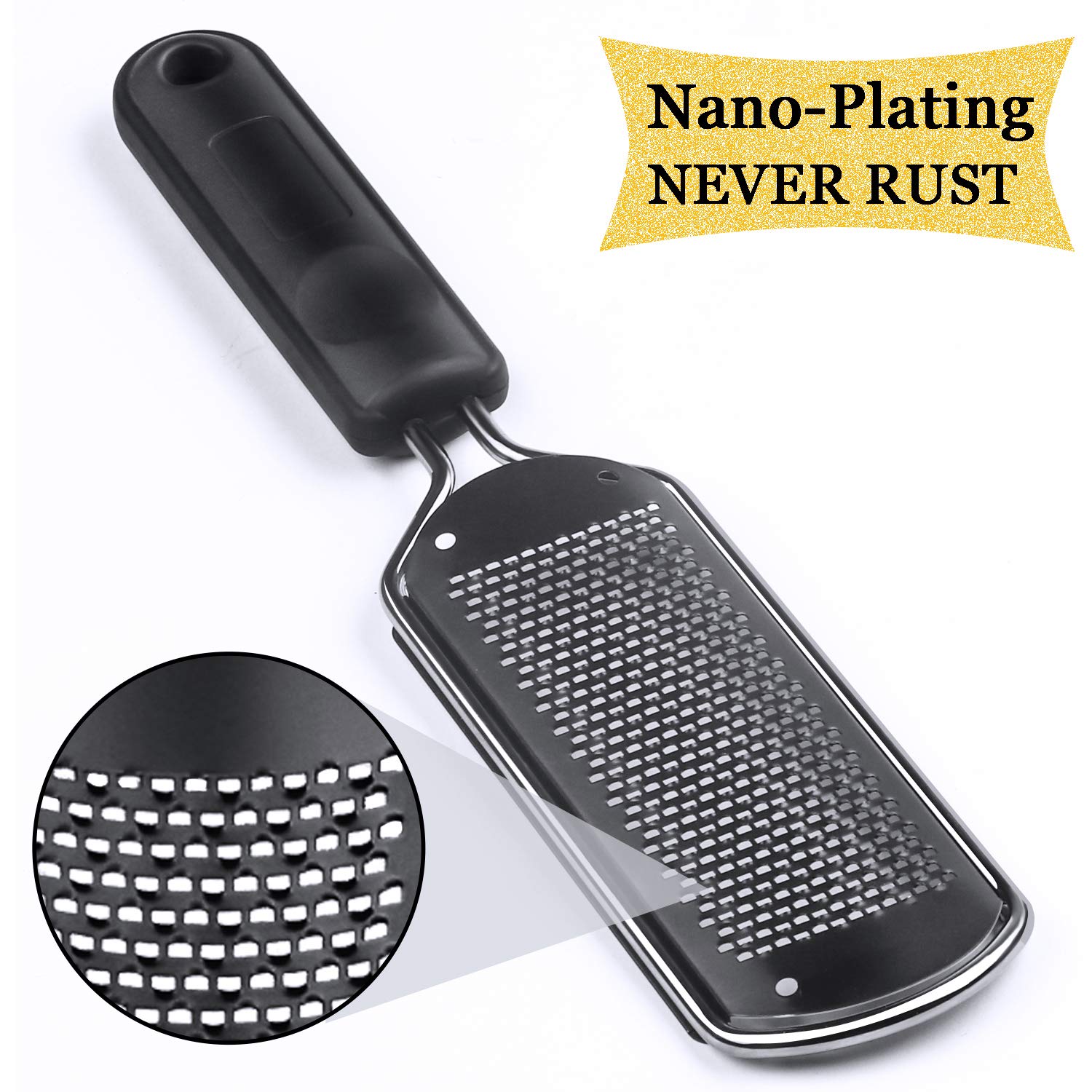 Amazon.com : Pedicure Rasp Foot Scrubber - Ejiubas Foot File Colossal ...