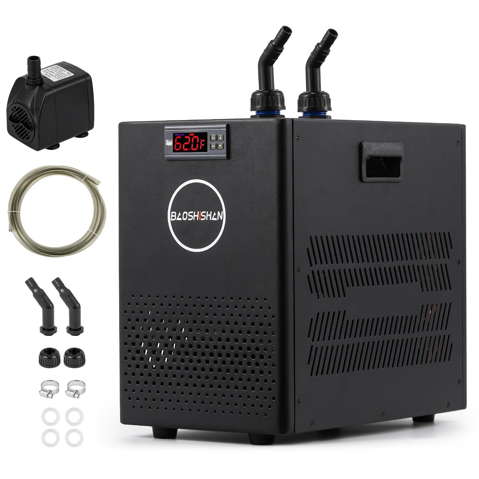 Mua 100L Aquarium Chiller 26gal 1/13 HP Water Chiller for Hydroponics ...