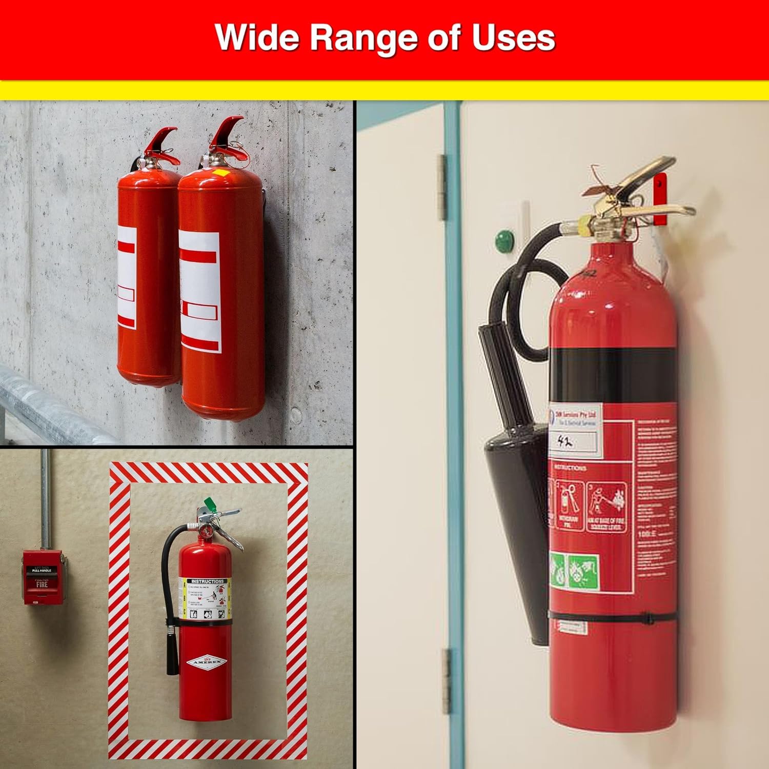 Mua Universal Fire Extinguisher Bracket, Fire Extinguisher Mounts ...