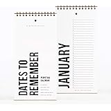Amazon.com : Bliss Collections Perpetual Calendar, Important Dates to ...