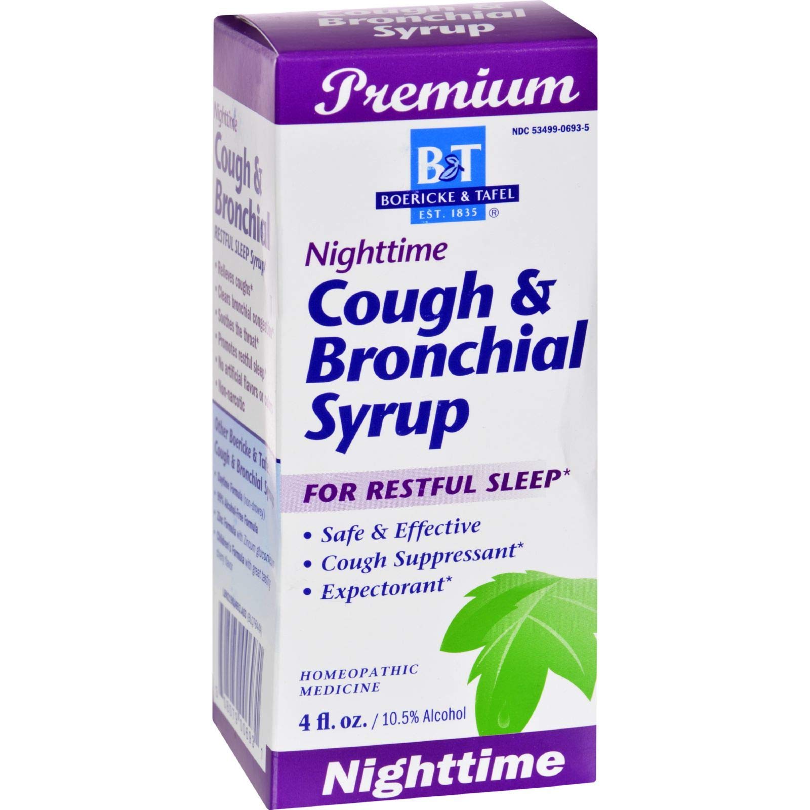 Mua Cough and Bronchial Syrup Nighttime - 4 fl oz Boericke & Tafel ...