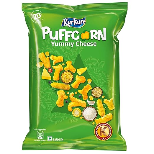 Kurkure Puffcorn, Yummy Cheese, 55g: Amazon.in: Amazon Pantry