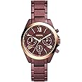 Amazon.com: Fossil Women's Modern Courier Quartz Stainless Chronograph ...