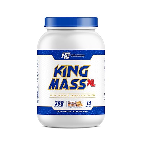 Ronnie Coleman Signature Series King Mass XL Mass Gainer Protein Powder ...
