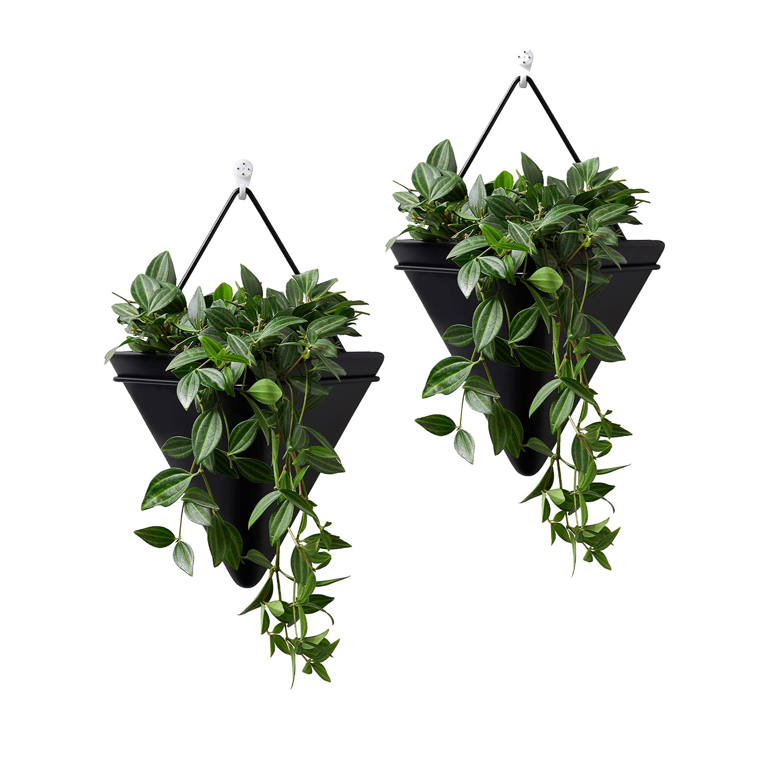 TIGKHAE Ceramic Wall Planter Indoor Hanging Planter Wall Decor Vase ...