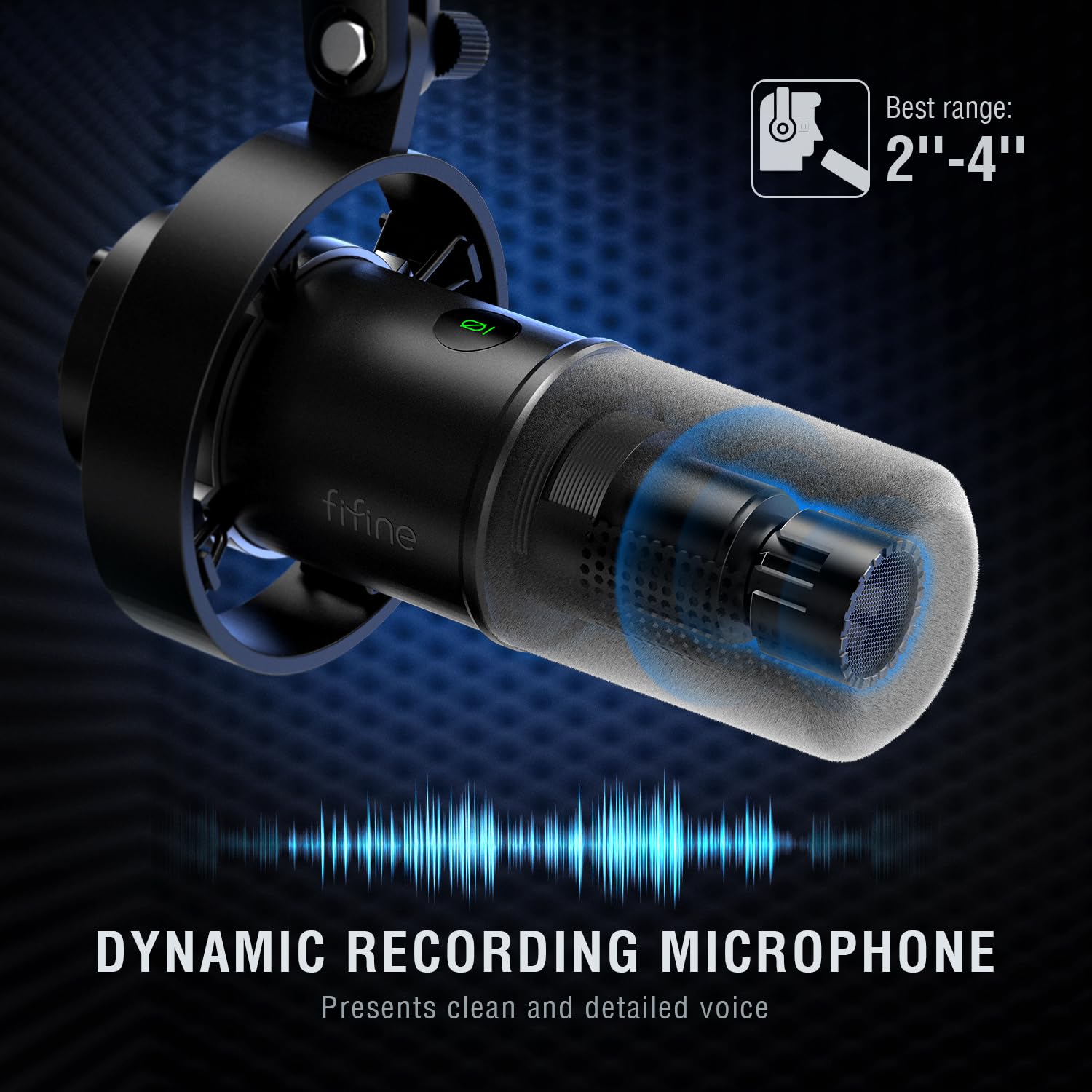 Mua FIFINE Dynamic Microphone, XLR/USB Podcast Recording PC Microphone ...