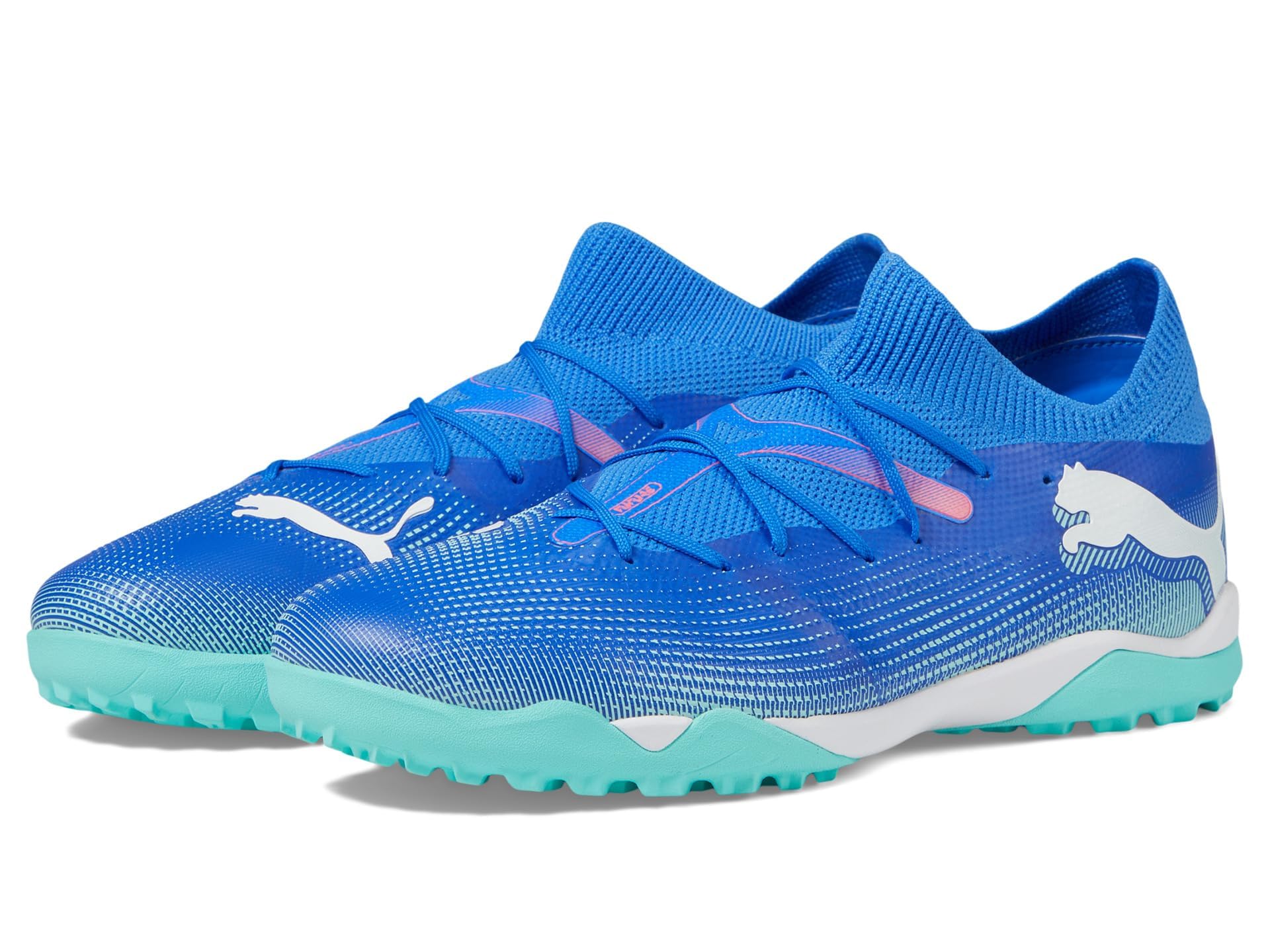 PUMA Men's Future 7 Match Turf Training Sneaker, Bluemazing White ...