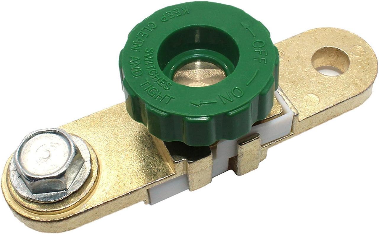 MINGZE Battery Switches 10mm Diameter, Car Battery Master Disconnect ...