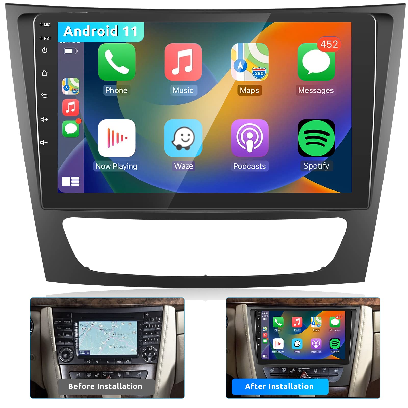 Mua Android Car Stereo for Mercedes-Benz E-Class W211/CLS-class 2005 ...
