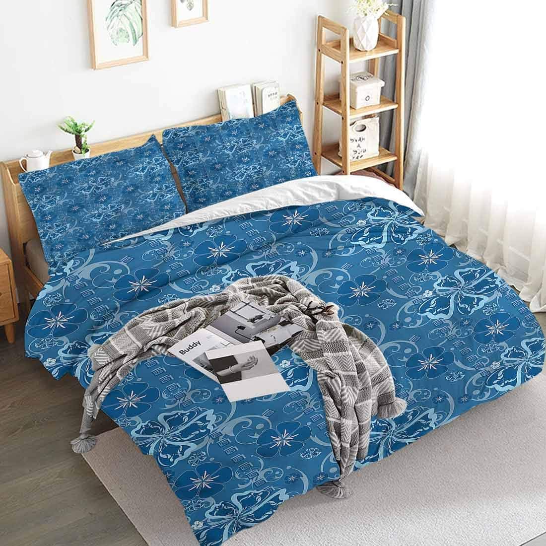Amazon Mozenou Extra Large Duvet Cover Luau Artistic Floral Amazon Mozenou Extra Large Duvet Cover Luau Artistic Floral