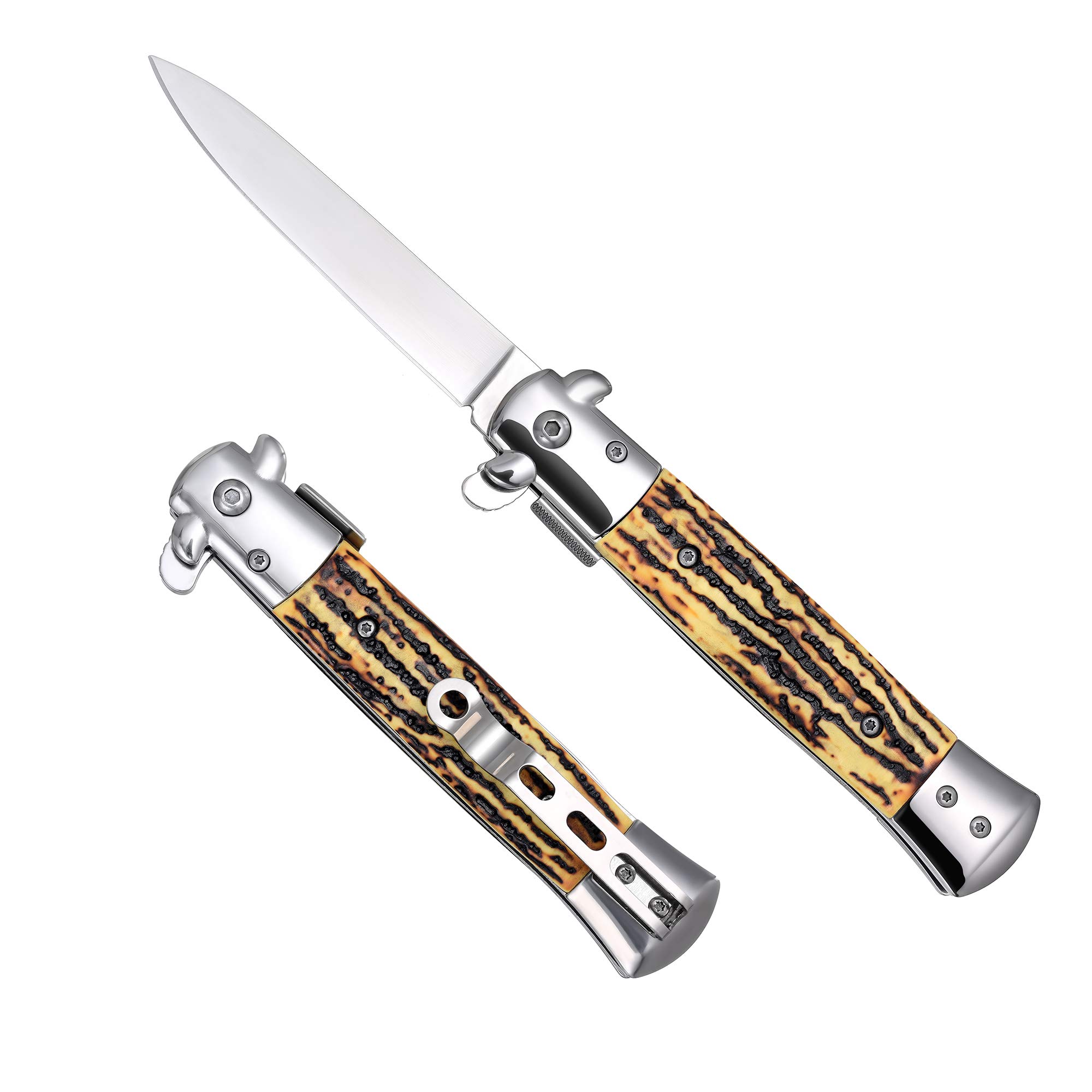 Buy Towerback | Folding Pocket Flipper with CR13 Blade | EDC with Resin ...