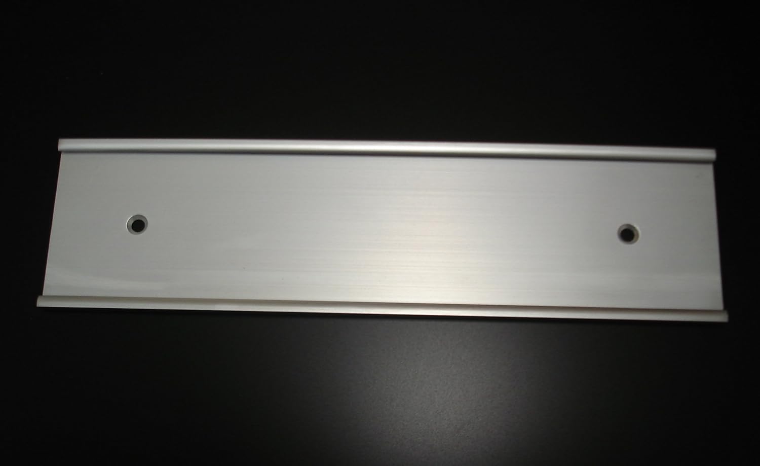 2x8 Wall Mount Name Plate Holders - Pack of 100 - Wholesale Lot (Matte ...
