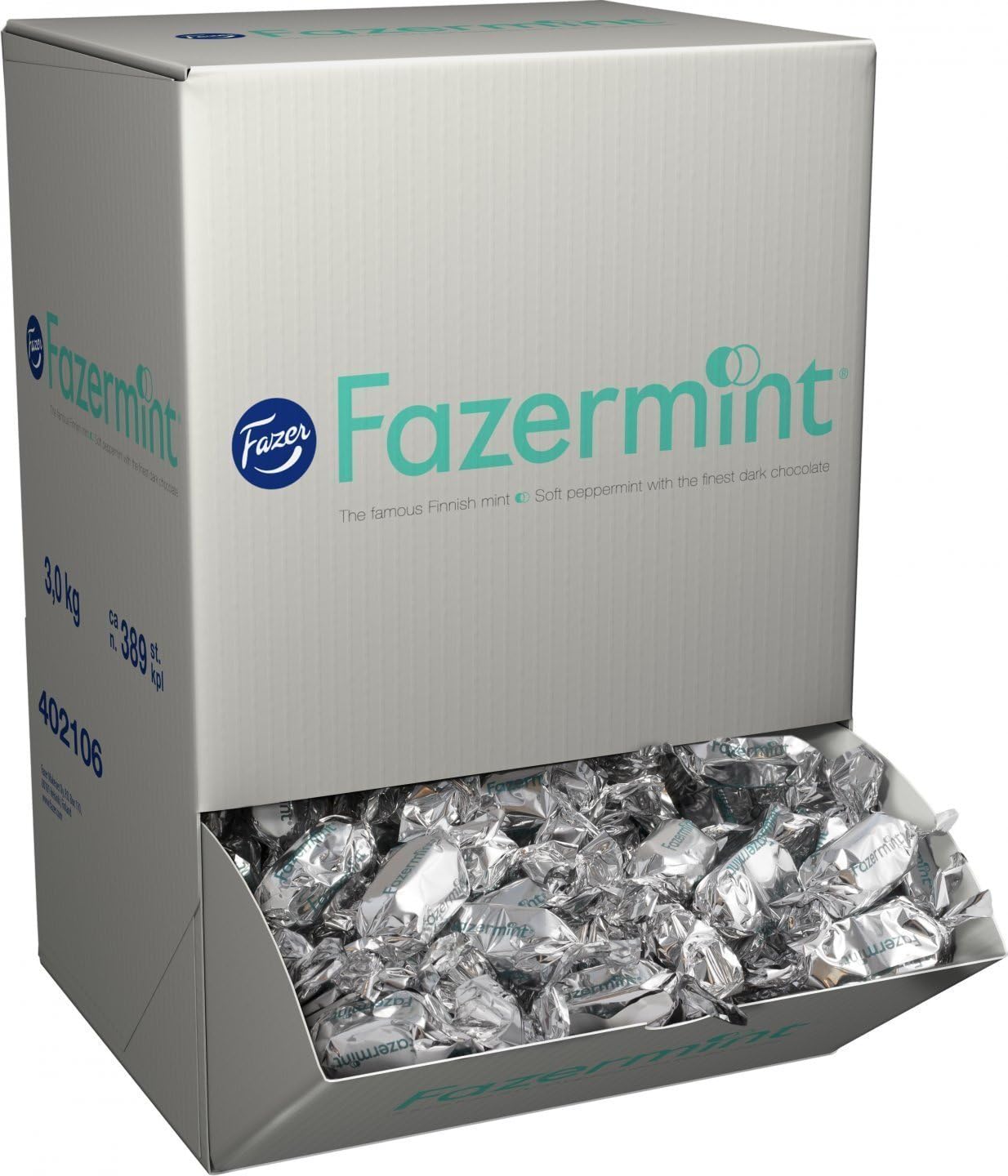 Fazer Fazermint - Creamy - Mint - Dark Chocolate - Candies - Chocolates ...