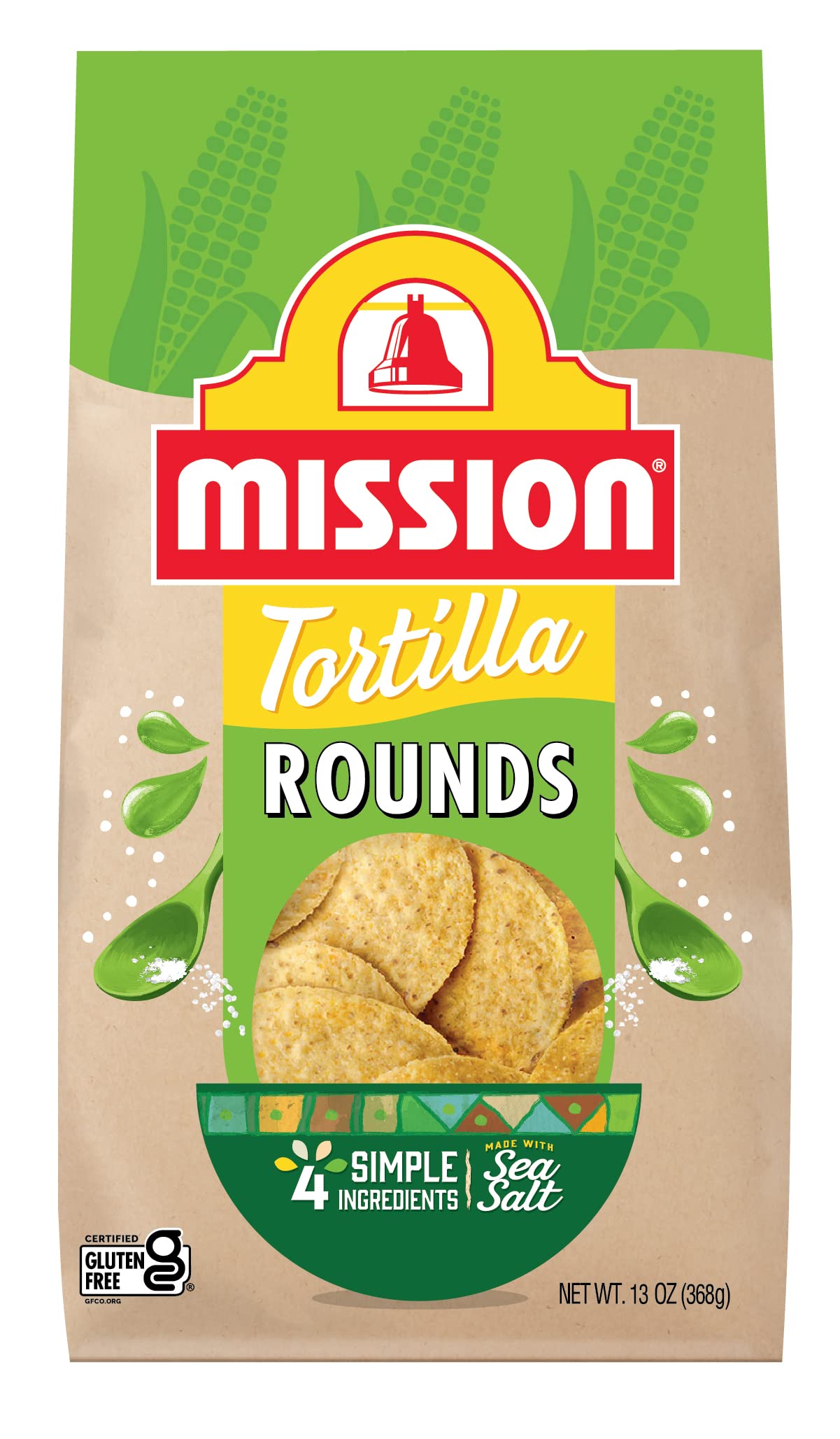Mua Mission Rounds Tortilla Chips, Restaurant Style Corn Tortilla Chips ...