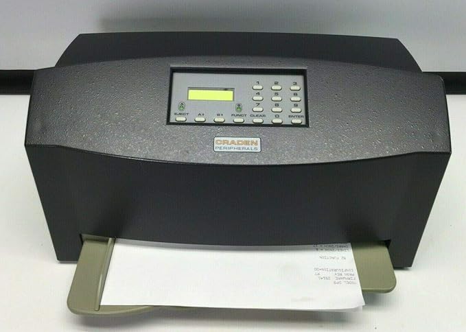 Amazon.com: CRADEN DP9 Dual Serial USB PASSBOOK Printer/REFURBED ...