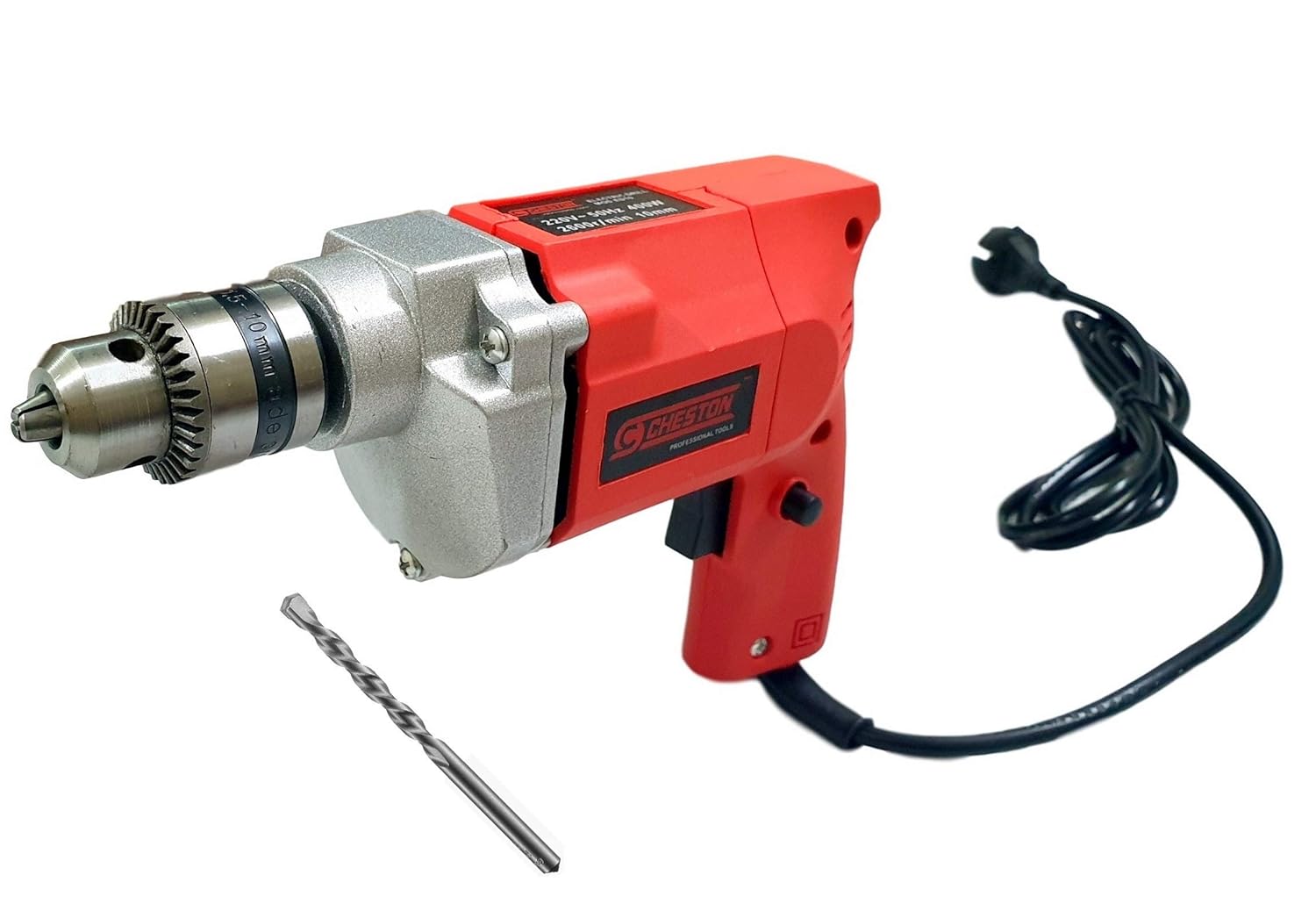 Cheston 10mm Powerful Drill Machine for Wall, Metal, Wood Drilling with ...