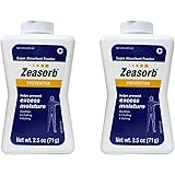 Amazon.com: Zeasorb Prevention Super Absorbent Powder, Foot Care, 2.5 ...