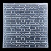 Amazon.com: Kwan Crafts Stone Brick Wall Background Plastic Embossing ...