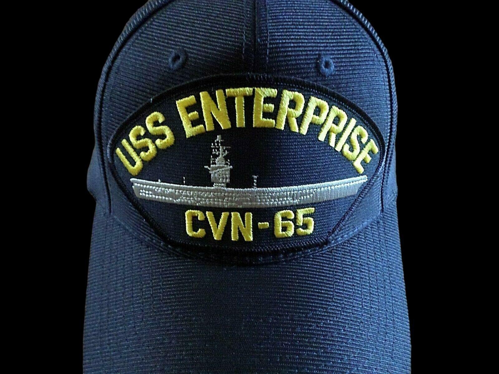 Mua USS Enterprise CVN-65 Navy Ship HAT U.S Military Official Ball Cap ...