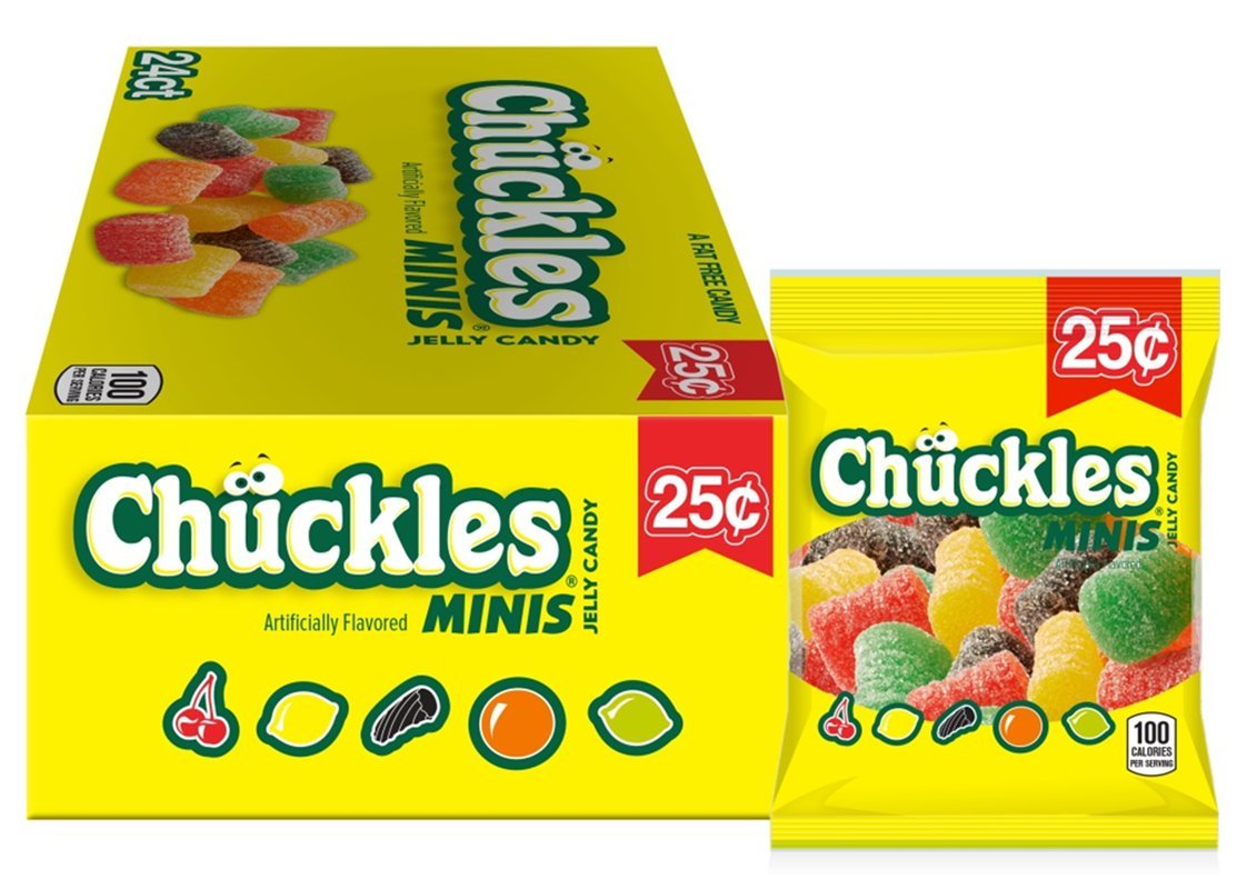 Amazon.com : Chuckles Jelly Candy - 2.0oz (Pack of 24) : Grocery ...
