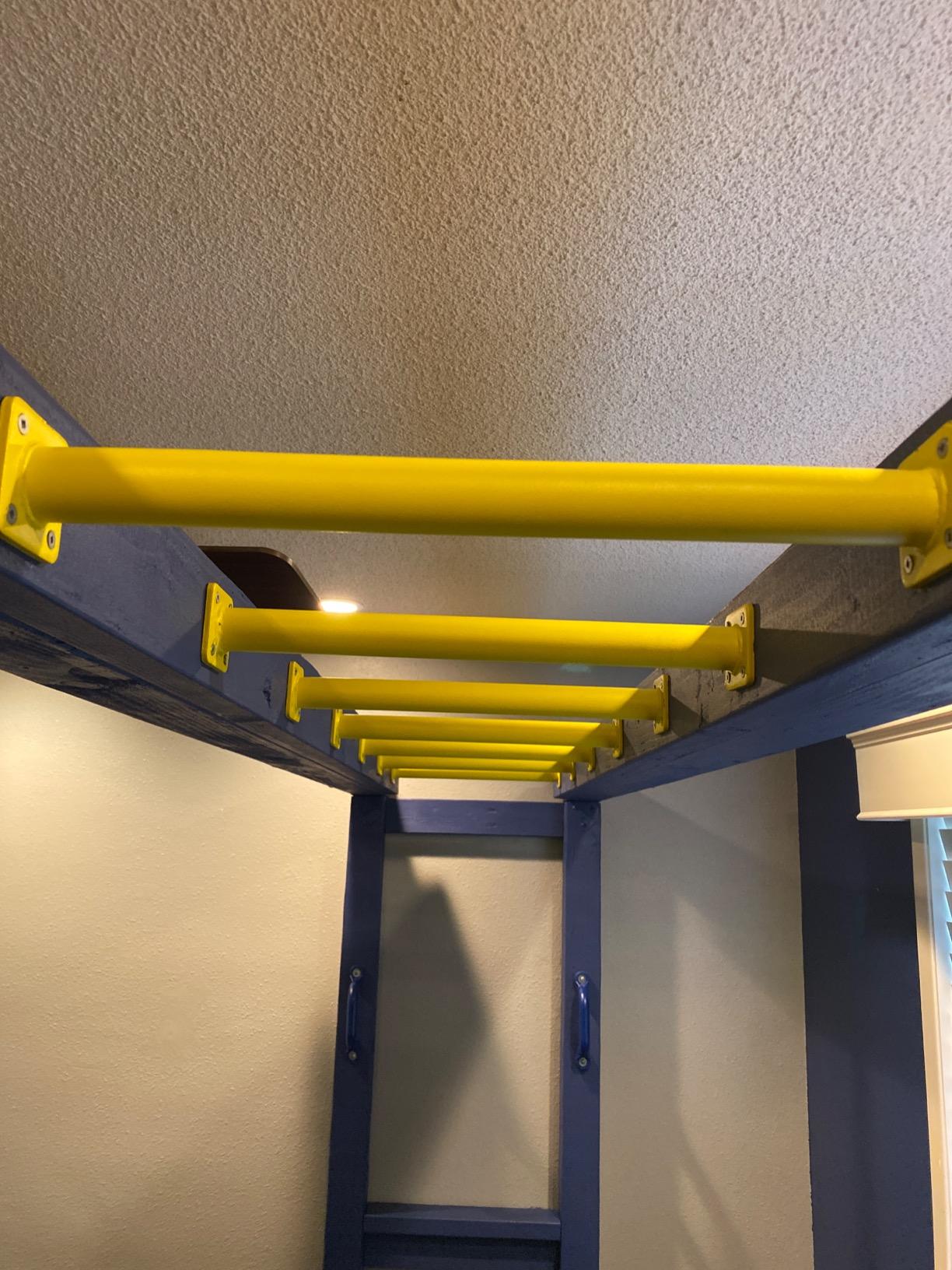 $11/mo - Finance Eastern Jungle Gym Steel 15-1/8" Monkey Bars Ladder ...