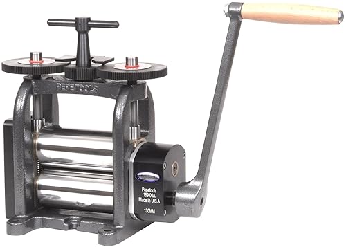 PepeTools Flat Rolling Mill 130 mm Wide Rollers, Ultra Series Made in ...
