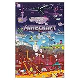 Amazon.com: Trends International Minecraft - Worldly Wall Poster, 14. ...