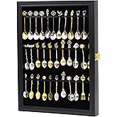 Amazon.com - COMSREV 36 Souvenir Tea Spoon Display Case Collection ...