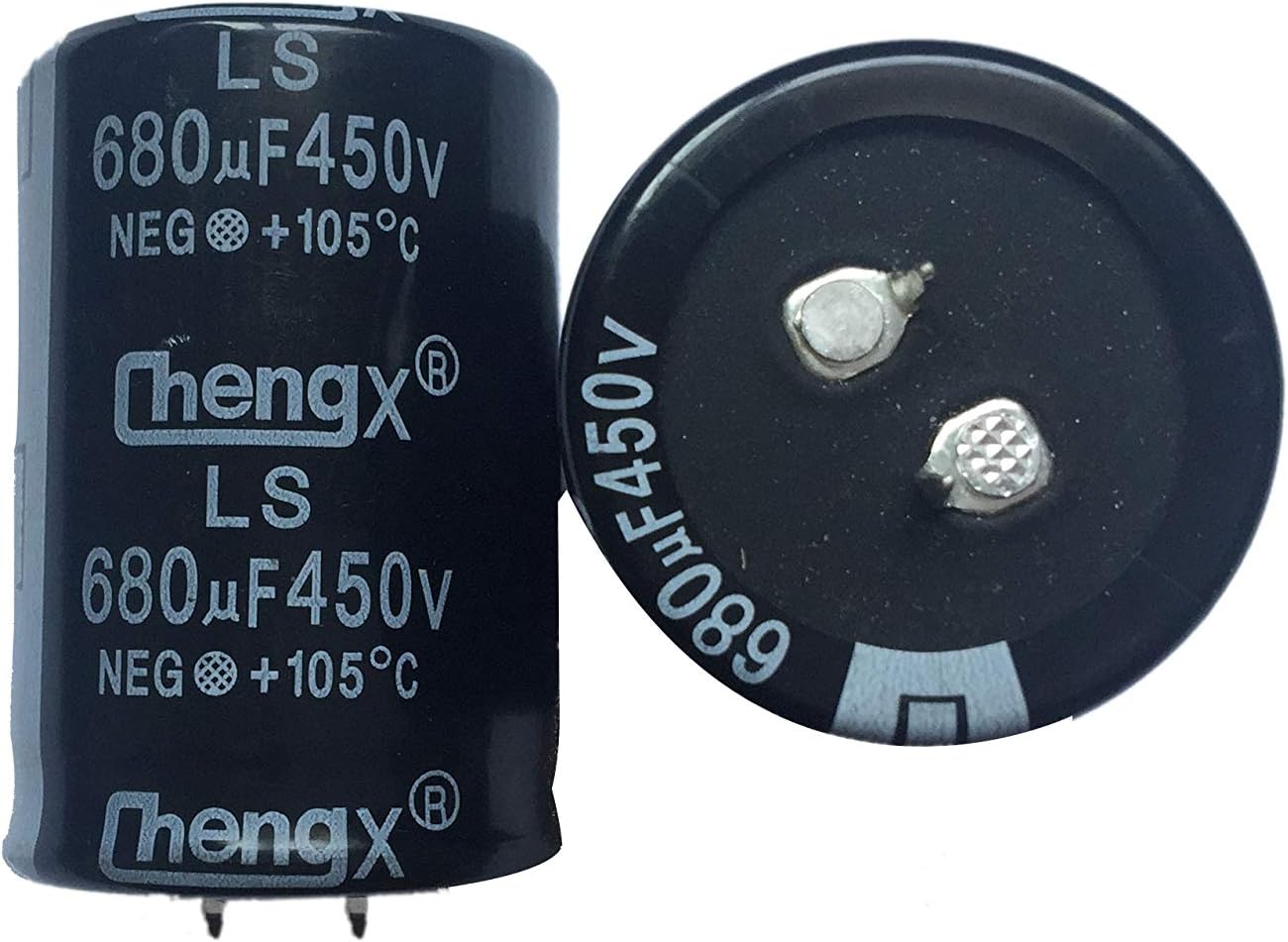 Amazon.com: Snap In Capacitors 680uF 450V 35X50(MM) 2 PCS: Home Improvement