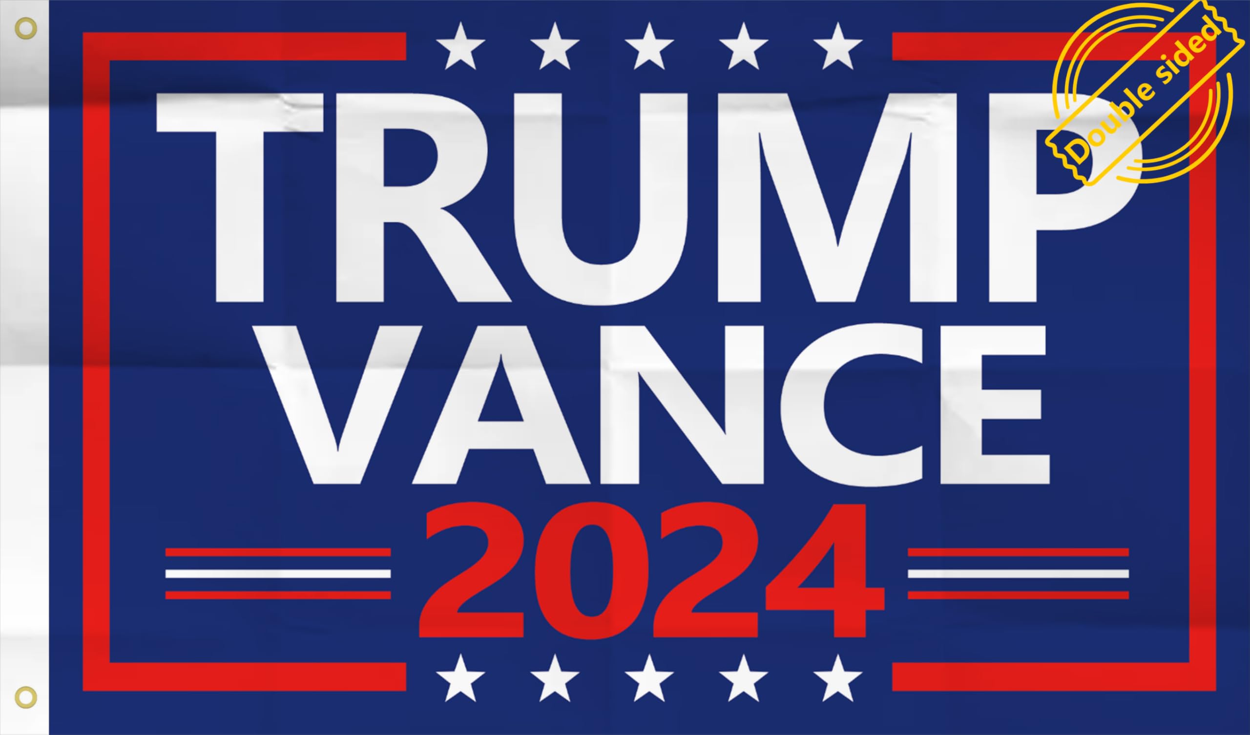 WENWELL Trump Vance 2024 Flag Double-Sided 3x5 Ft - Make America Great Again Trump Vance '24 ...