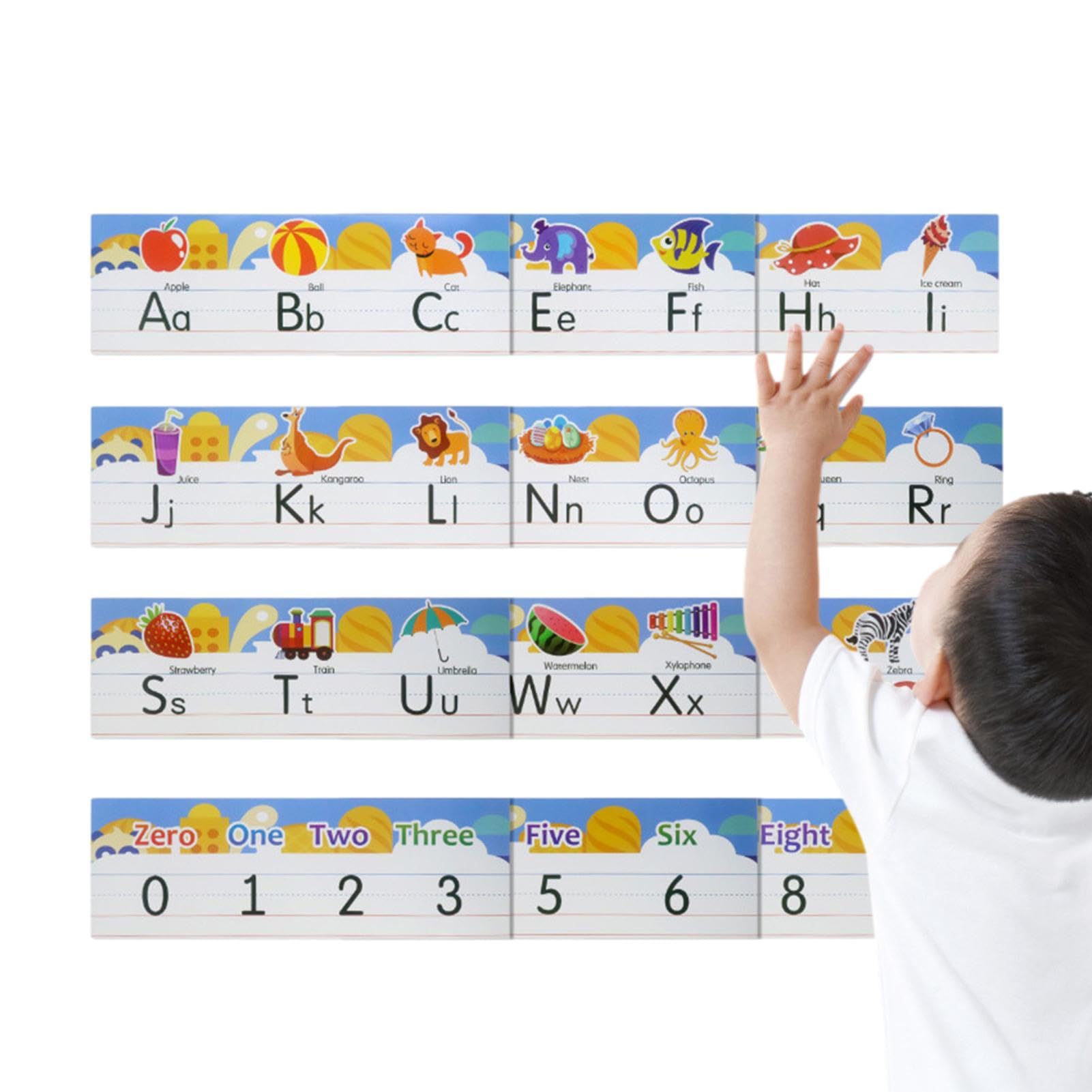 Mua Classroom Alphabet Line,Manuscript Bulletin Board Wall Alphabet ...