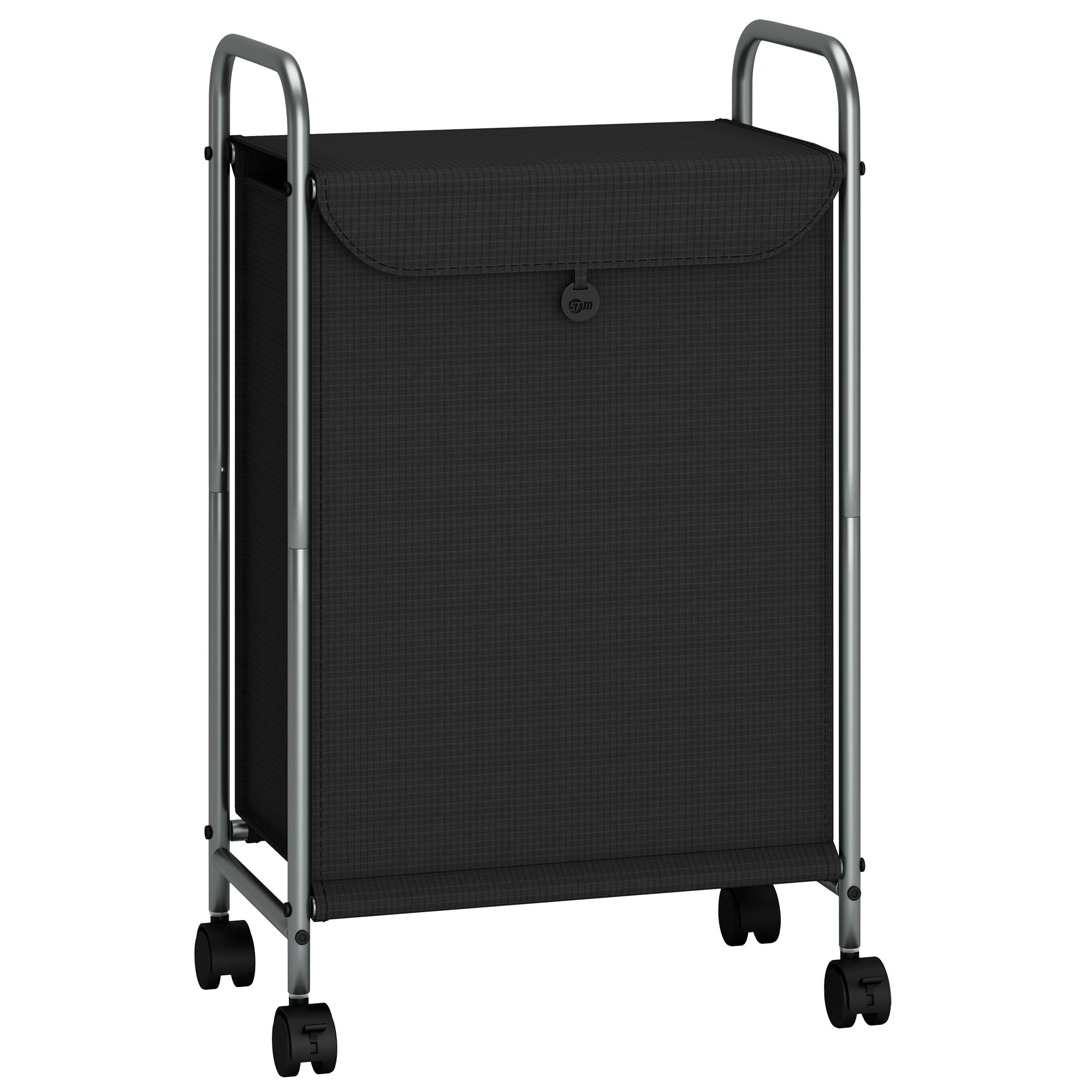 STORAGE MANIAC Rolling Laundry Hamper, Laundry Basket with Lockable ...