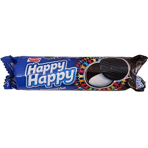 Parle Happy Happy Twin Flavoured Fun Biscuit, 120g: Amazon.in: Grocery ...