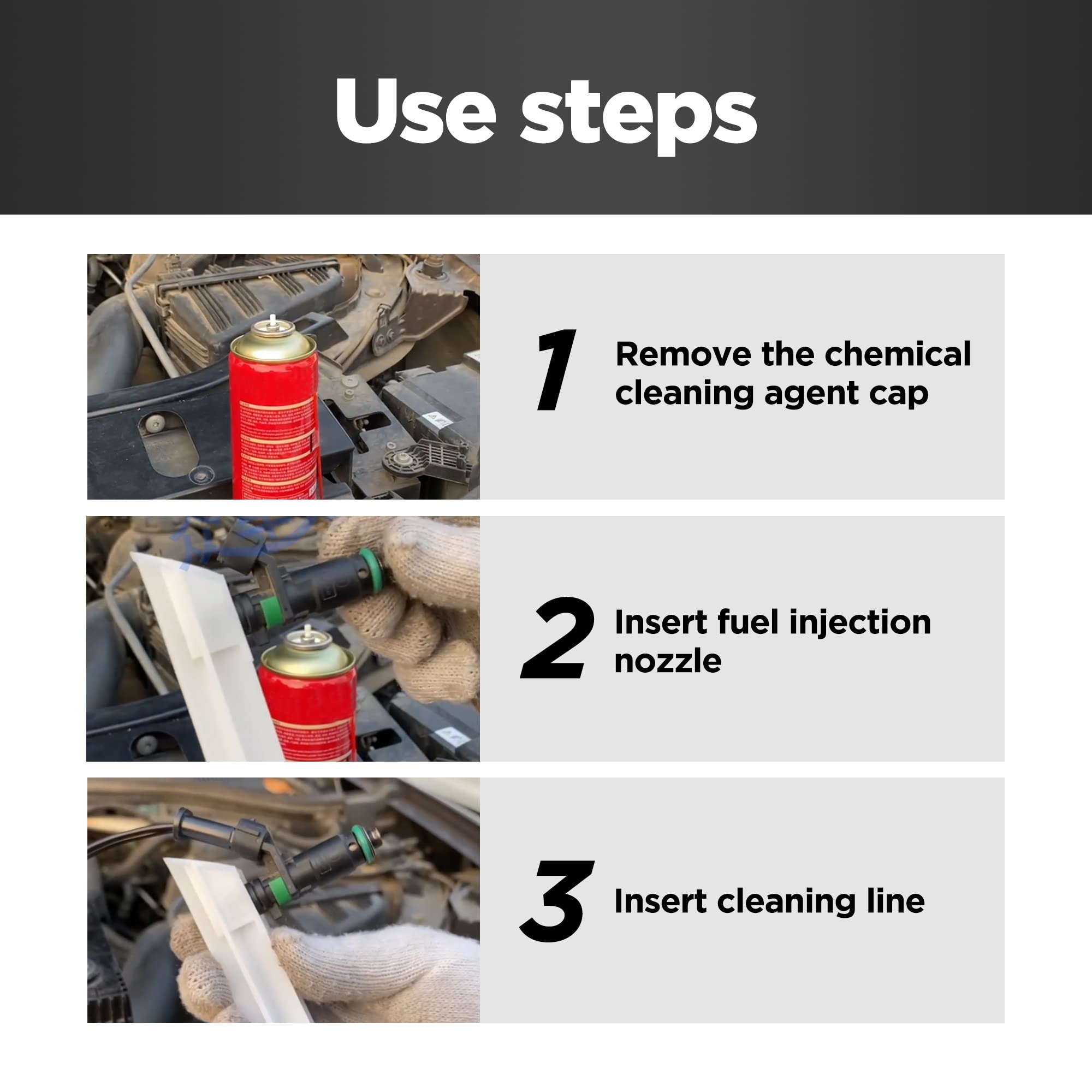 Mua Universal Car Fuel Injector Nozzle Flush Cleaner Adapter DIY ...