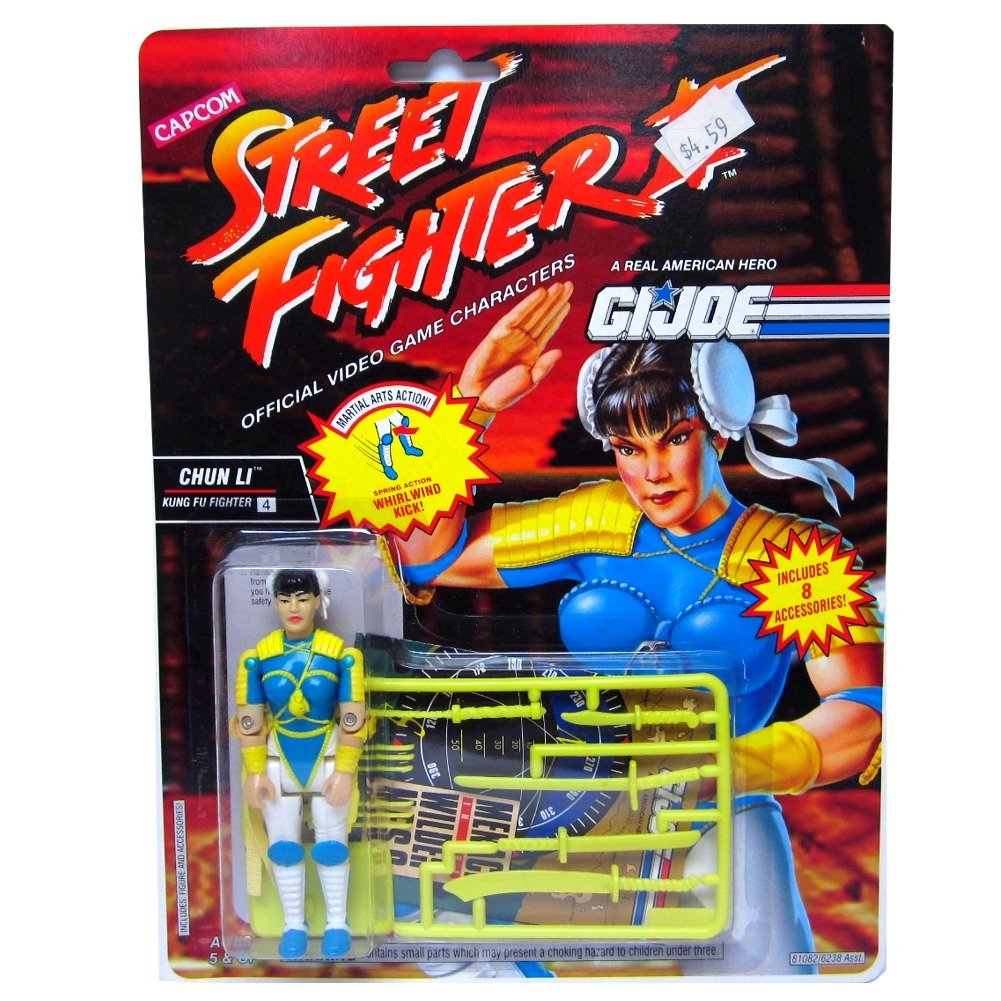 Amazon.com: GI Joe Street Fighter II - Chun Li Kung Fu Fighter: Toys ...
