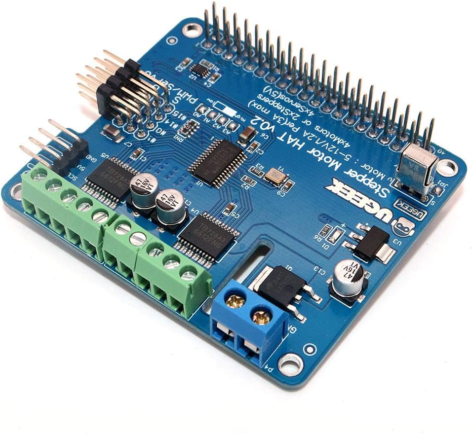 DollaTek Rasberry Pi 3 Stepper Motor HAT Full Function Robot Expansion Board For Raspberry Pi 3 ...