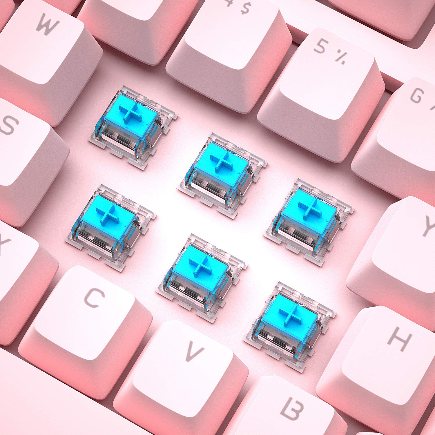 Mua MageGee Mechanical Pink Gaming Keyboard MK-Armor LED Rainbow ...