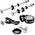 Amazon.com : Pinhead Bicycle Locking Skewer Set, 4 Piece : Bike Wheel ...