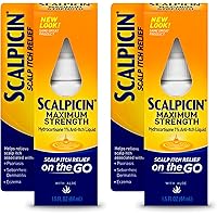 Amazon.com : Scalpicin Scalp Itch Relief, 1.5 fl Oz. Maximum Strength ...