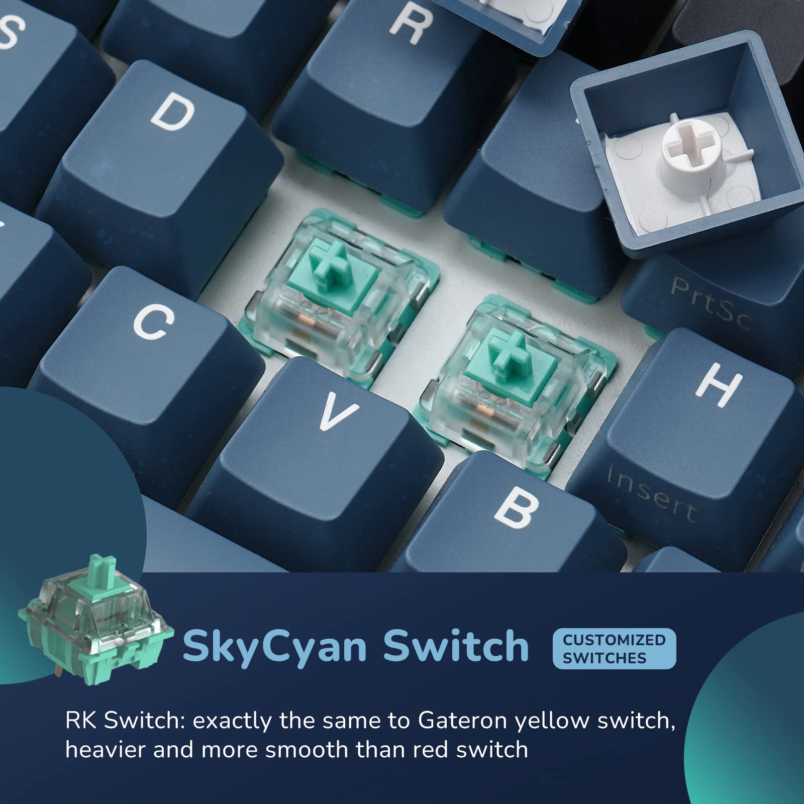 Mua RK61 Plus Wireless Mechanical Keyboard, 60% Percent Gaming Keyboard ...