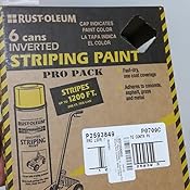 Rust-Oleum P2593849 18-Ounce Spray Paint Striping Paint Contractor ...