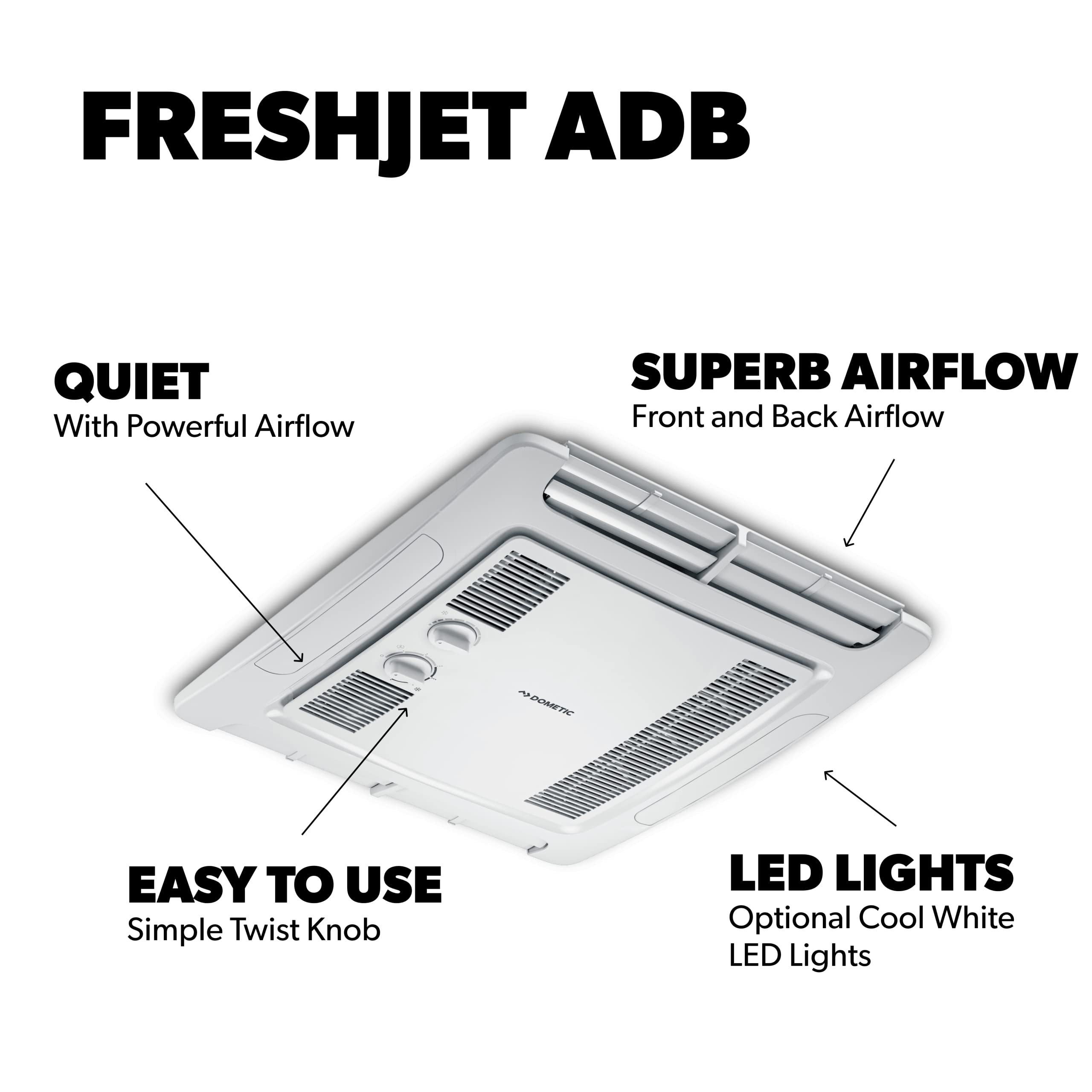 Mua DOMETIC 9600028602 FreshJet FJX3000 Series Rooftop Mechanical Air ...